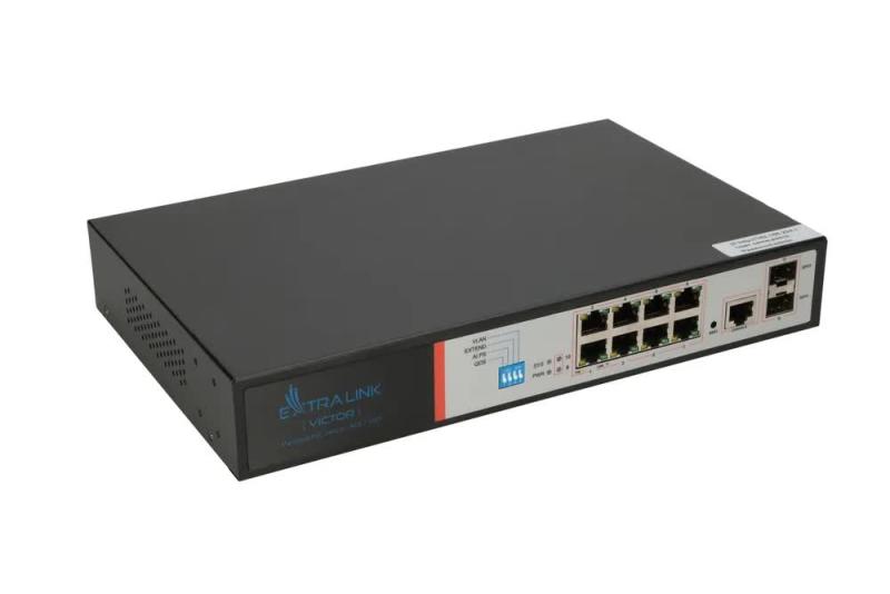 Extralink VICTOR PoE Switch - EU Supplies