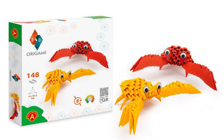 3D ORIGAMI KIT, CRABS - EU Supplies