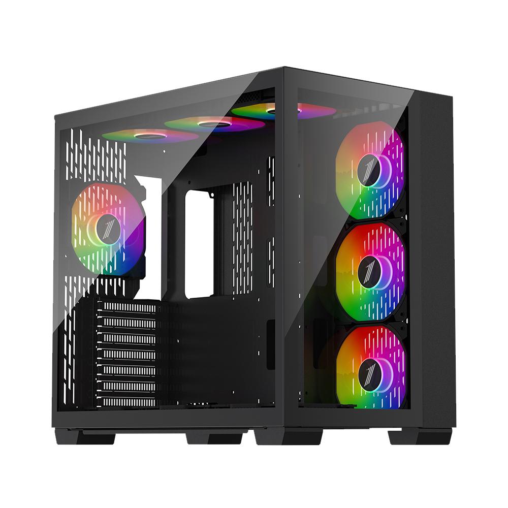 PC Case 1STPLAYER Gaming MV8 BLACK - EU Supplies