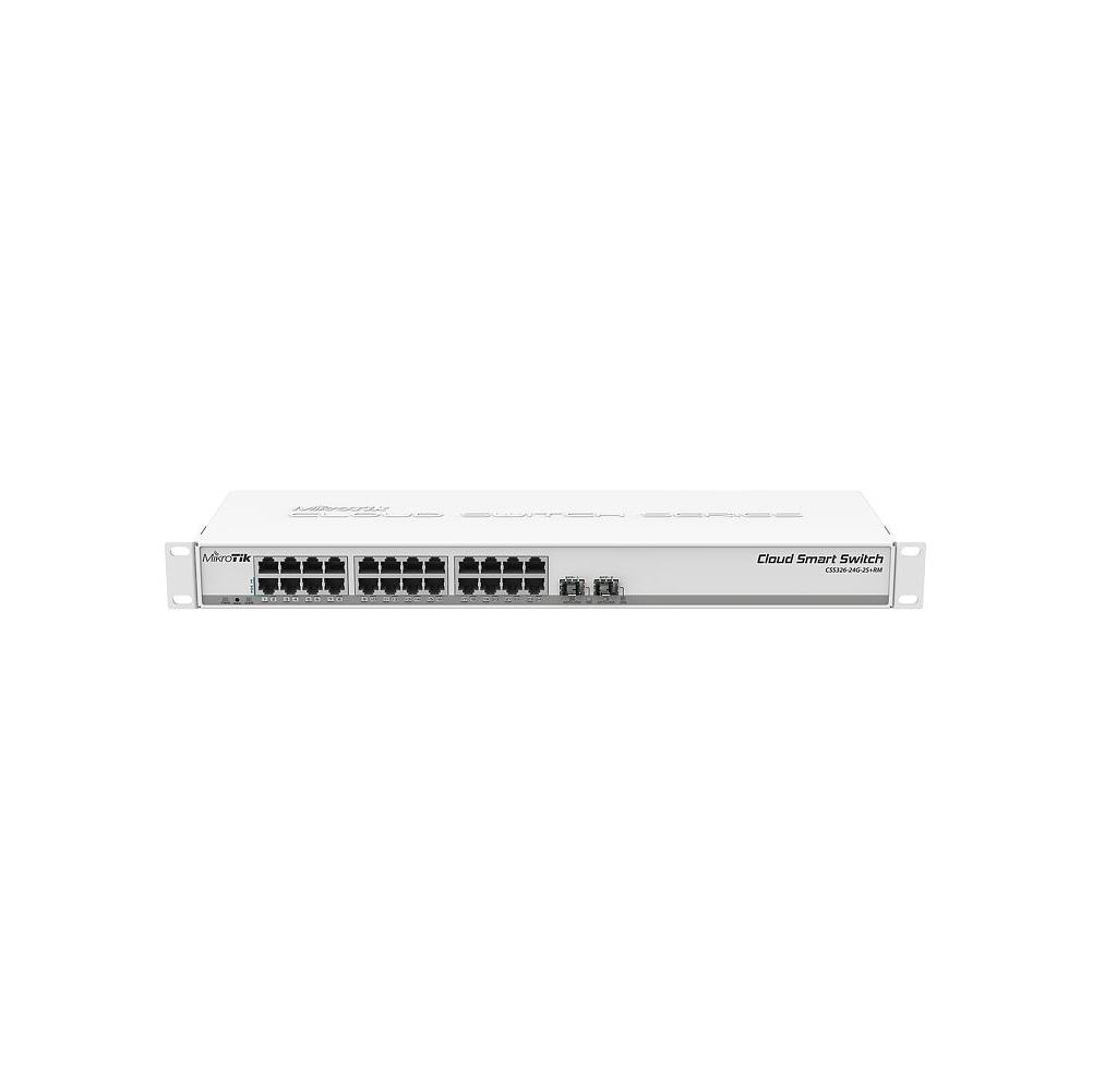 MIKROTIK CLOUD SMART SWITCH 24X GB PORTS - EU Supplies