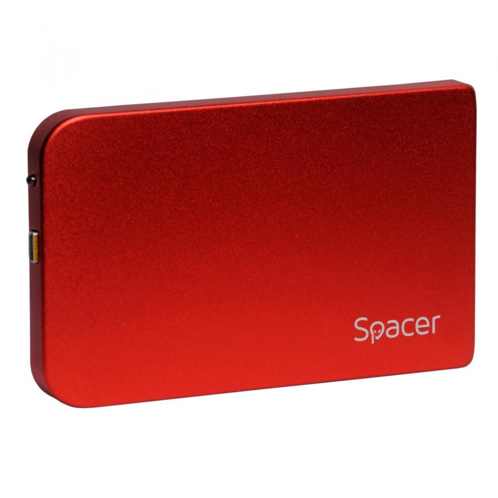 External rack HDD/SSD 2.5" Spacer USB 3.0 red - EU Supplies