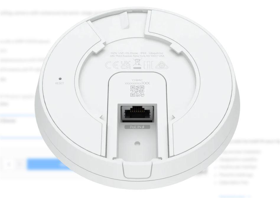 UBIQUITI UNIFI IP DOME CAMERA G5 POE - EU Supplies