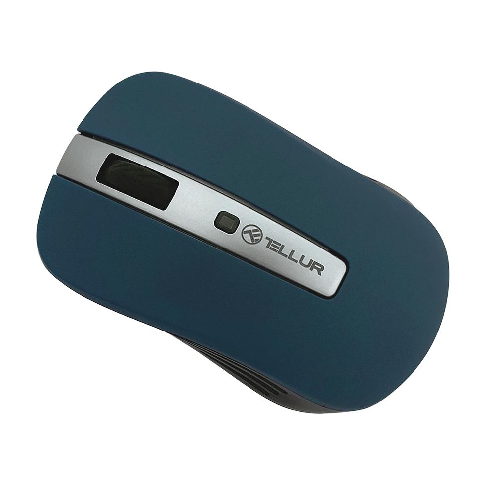 Tellur Basic wireless mouse, LED, blue - EU Supplies