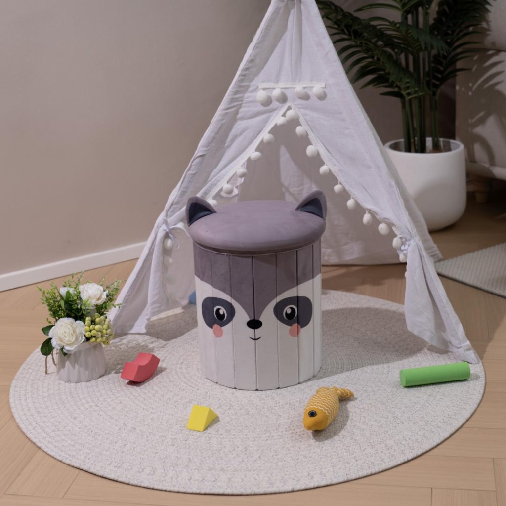 PANDA FIGURINE STOOL FOR CHILDREN - EU Supplies