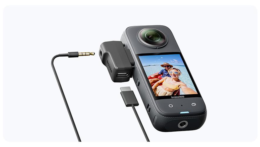 INSTA360 Microphone Adapter for X3 - EU Supplies